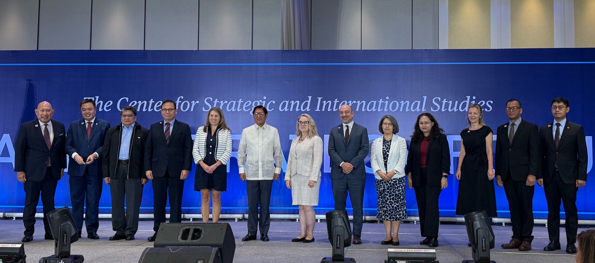Stratbase Institute President Prof. Dindo Manhit speaks at the Manila ...